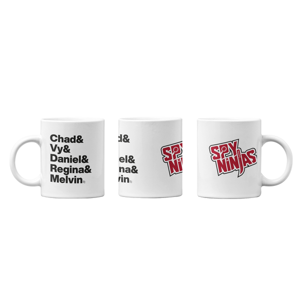 Spy Ninjas Names 11 OZ Mug - SpyNinjasStore