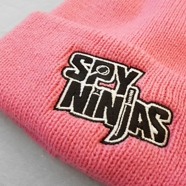 Spy Ninjas Pom-Pom Beanie (Pink) | Spy Ninjas Store - SpyNinjasStore