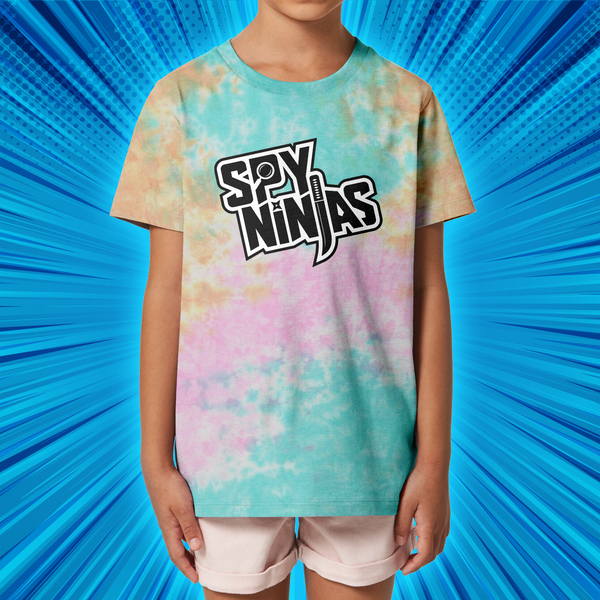 Spy Ninjas Youth Tie-Dye T-Shirt - Snow Cone | Spy Ninjas Store ...